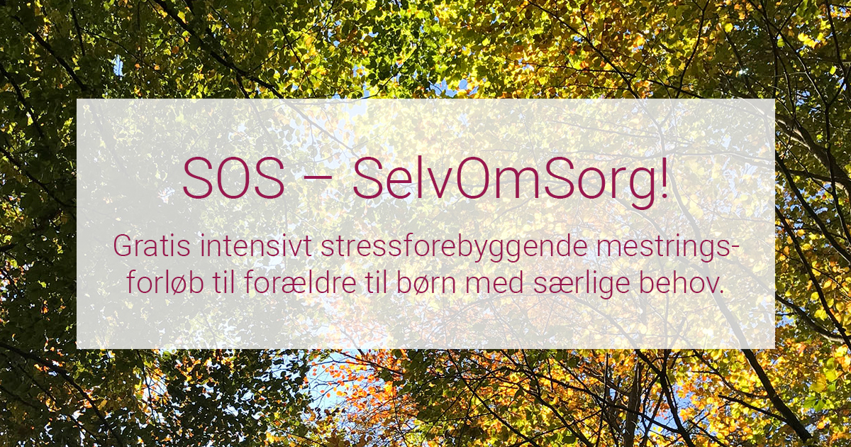 SOS – SelvOmSorg!
